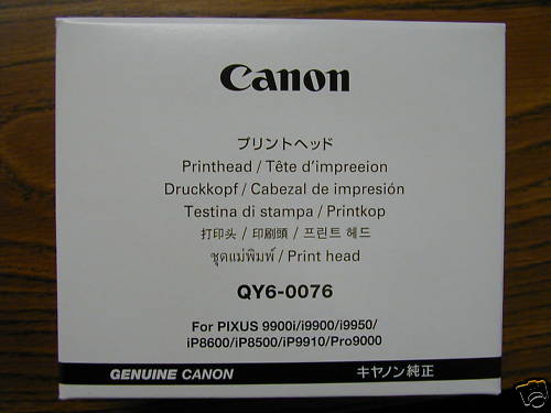 Canon - no printing in columns during nozzle check or head alignment ...
