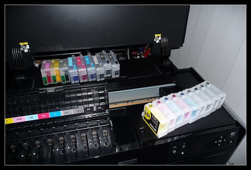 Epson R3000 refillable real life test + youtube video ...