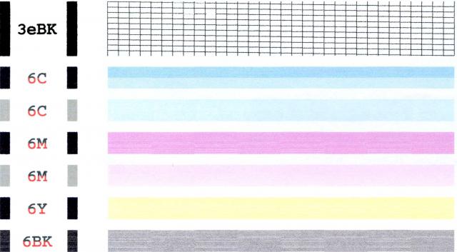 Canon Pixma iP 5000 Heavy banding problem with Cian | PrinterKnowledge ...