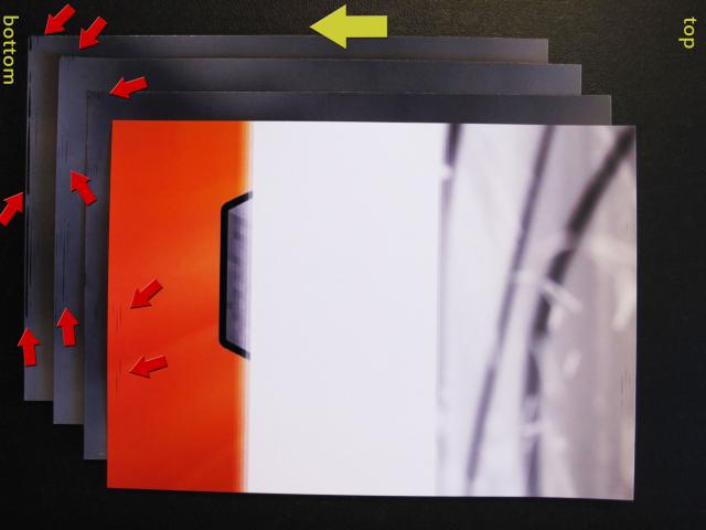 black streaks across bottom of page Canon ix6550 (see photo ...