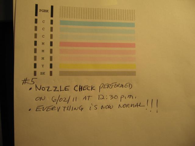 Need help. My nozzle checks are bad on my Canon PIXMA MX 870. | Page 2 ...