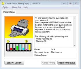 Canon i9900 alignment problem | Page 2 | PrinterKnowledge - Laser, 3D ...