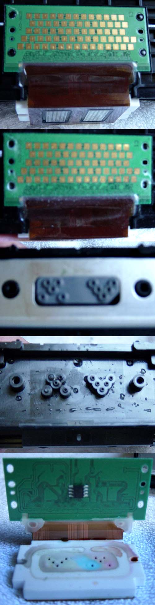 Clogged Canon print head | PrinterKnowledge - Laser, 3D, Inkjet Printer ...