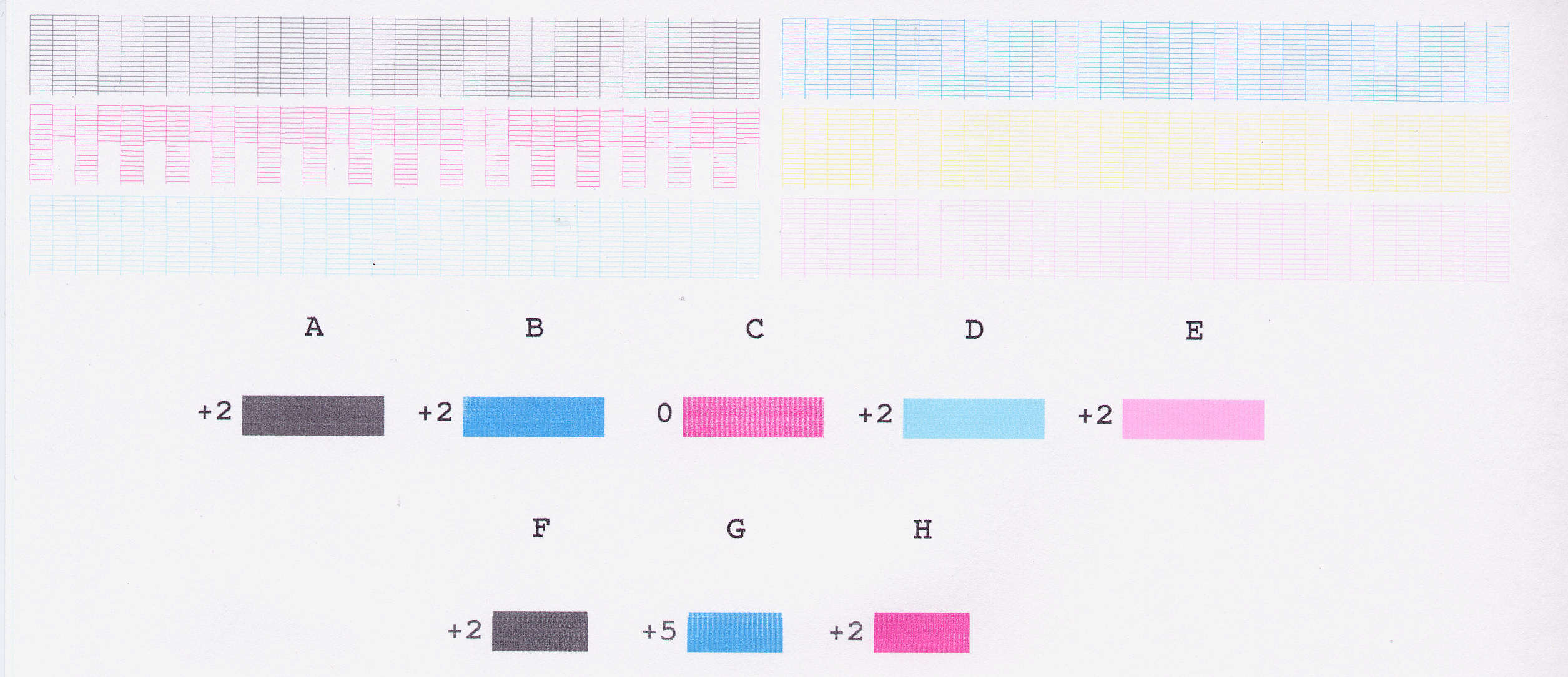 i950 strange test print pattern. ever see it? | PrinterKnowledge ...